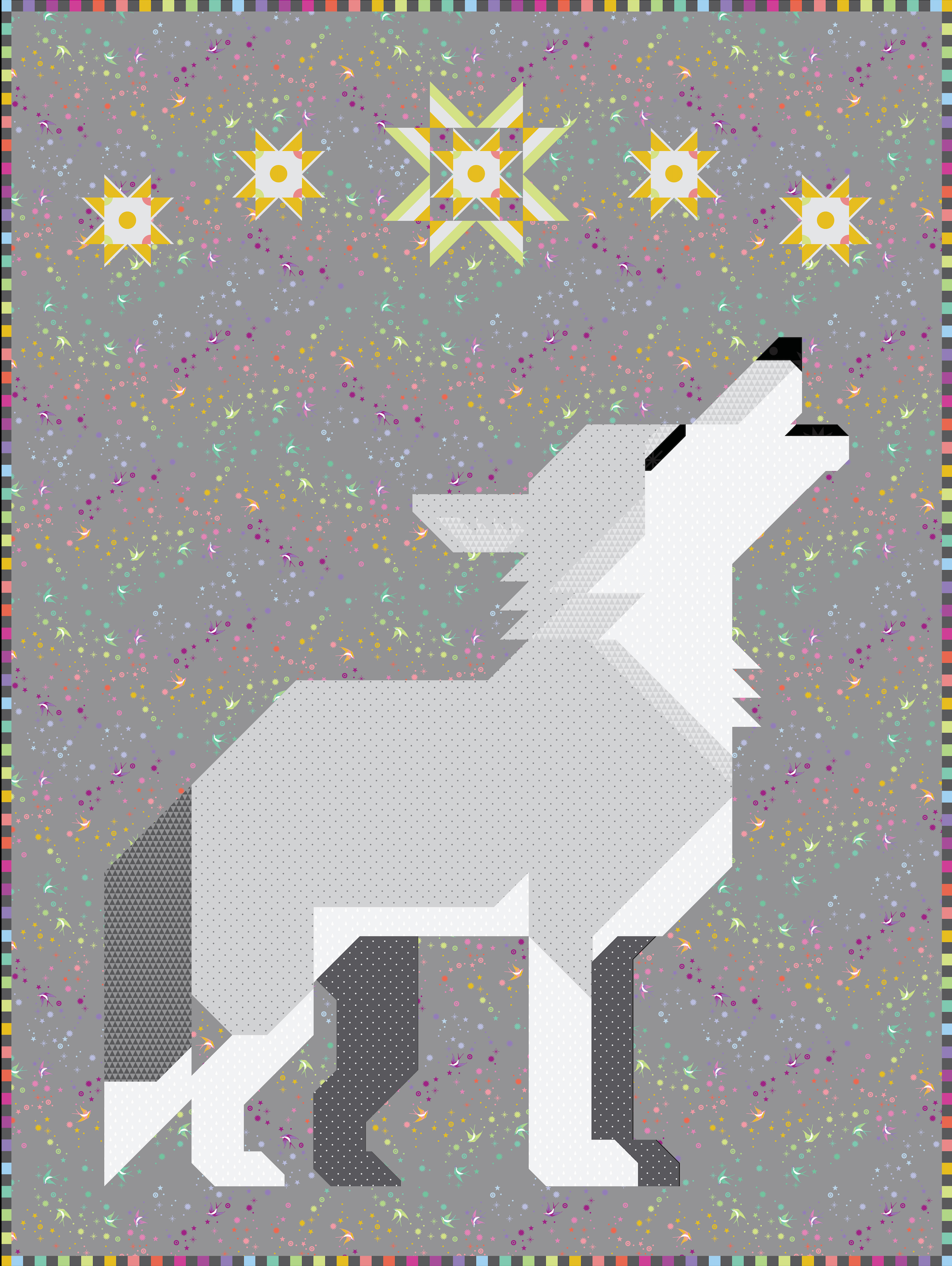 Night Howler Quilt Kit - PREORDER – Art East Quilting Co.