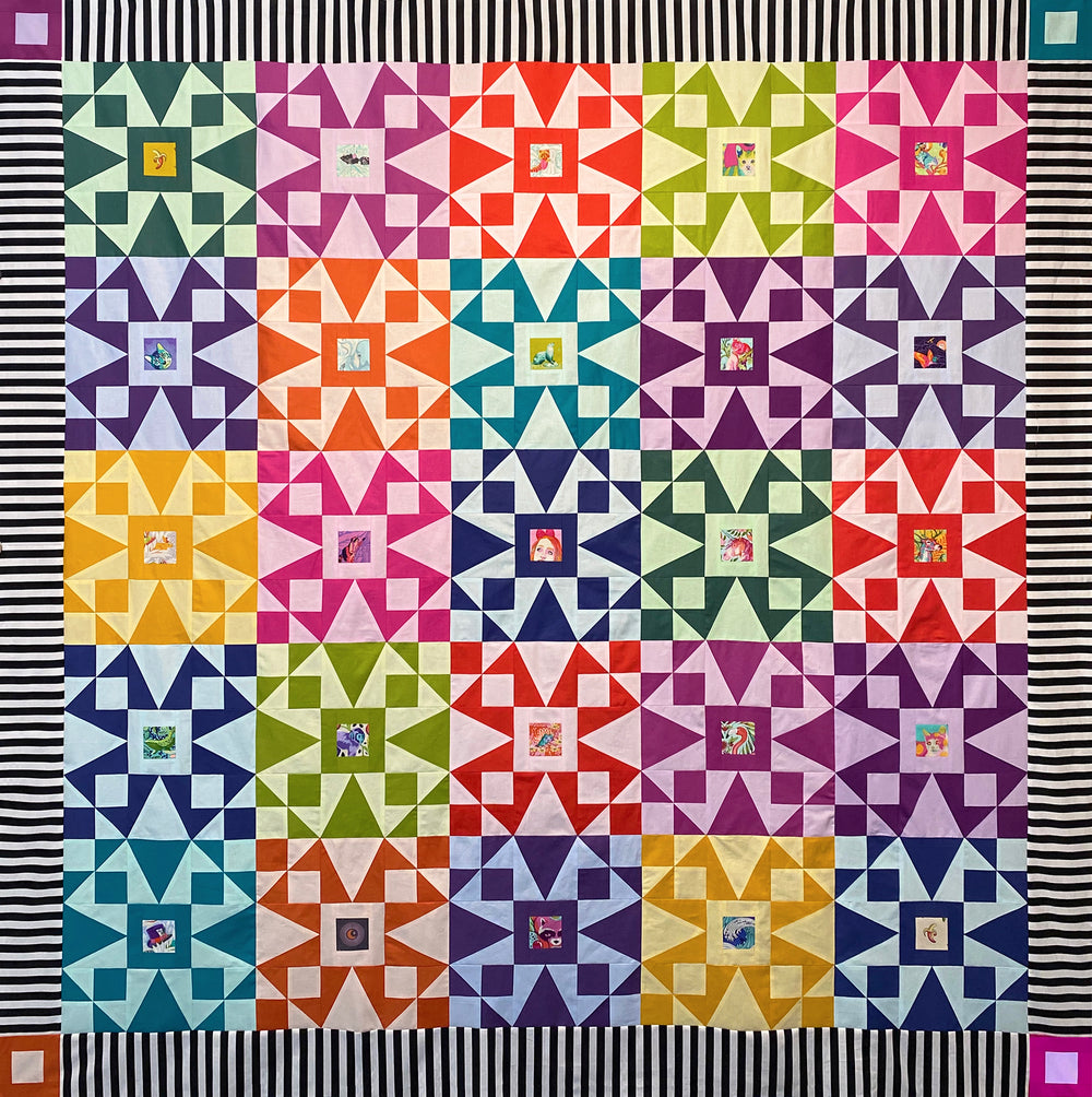 Propeller Quilt Pattern – Art East Quilting Co.